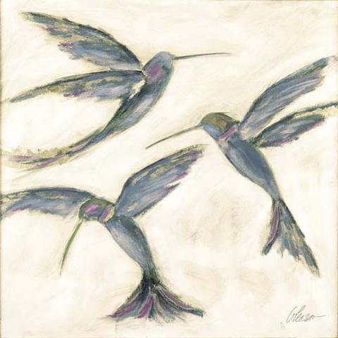 Elaine Gleason Ruby Throated Hummingbirds - Nest Fine Gifts and Interiors