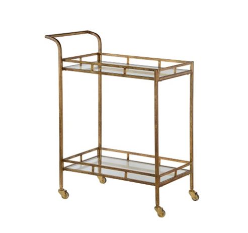 Cooper Classics Esther Bar Cart - Nest Fine Gifts and Interiors